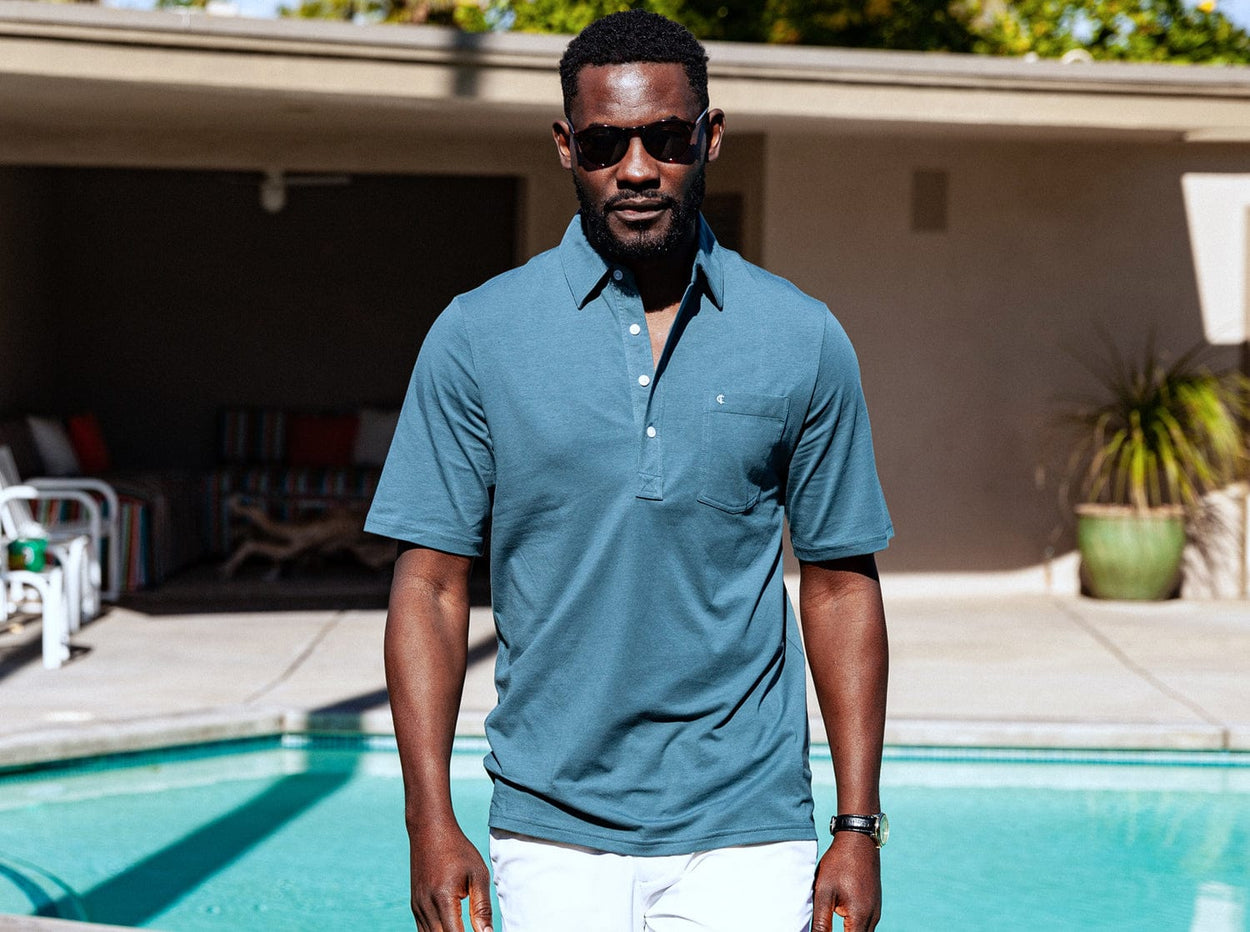 Top-Shelf Players Shirt - Dark 'N Stormy – Criquet Shirts