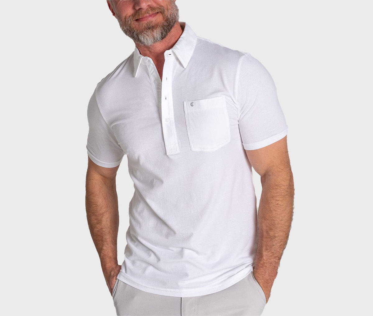 Top-Shelf Players Shirt - Great White – Criquet Shirts